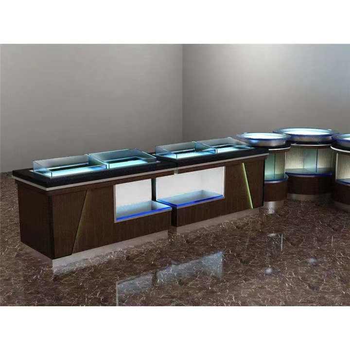 Elegant Marble Top Buffet Table for Catering Decorations