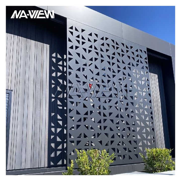 Exterior Decorative Perforated Architectural Metal Panels