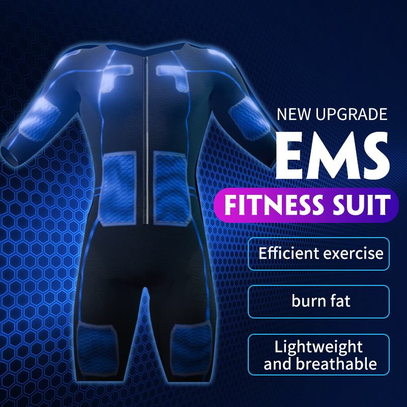 Suit EMS Workout Suit Portable EMS Muscle Trainer for Home Fitness ...