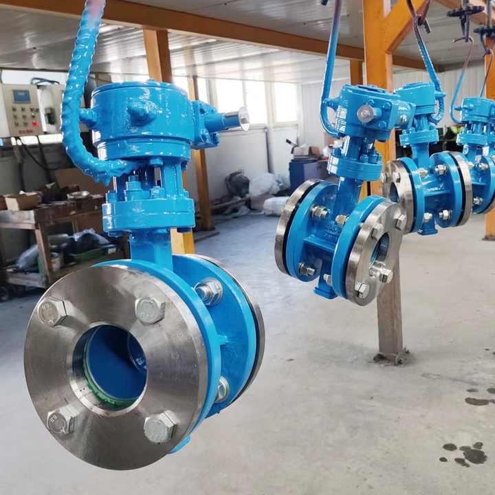 Butterfly valves DN65 PN16 with counter flanges and fasteners| Alibaba.com