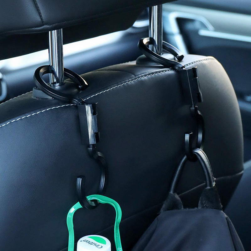 In-car Seat-Back Invisible Hook Heavy-Duty Plastic Omnidirectional ...