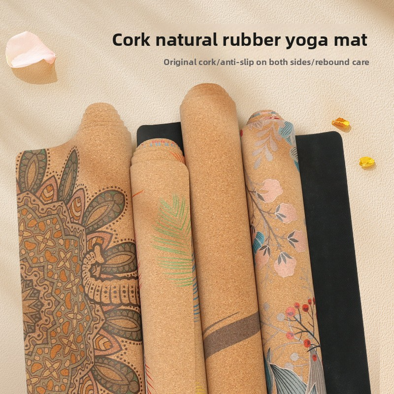 OEM Customizable Eco-Friendly Waterproof Folding Yoga Mat with Cork ...