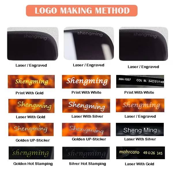 Retro Custom Logo Designs UV400 Protection High Quality Metal Frames ...