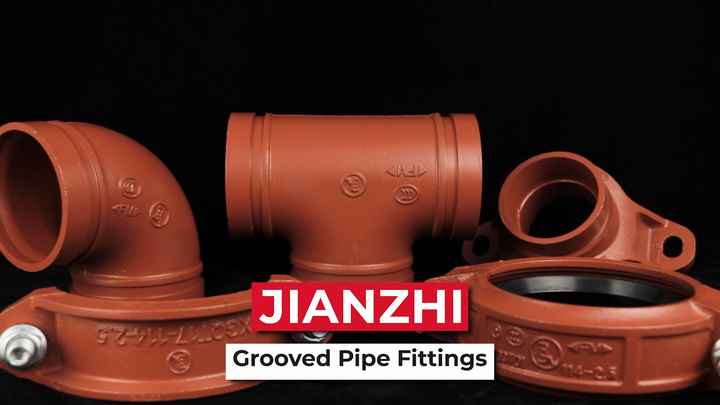 Jianzhi Fire Fighting Grooved Elbow - Ductile Iron Fitting