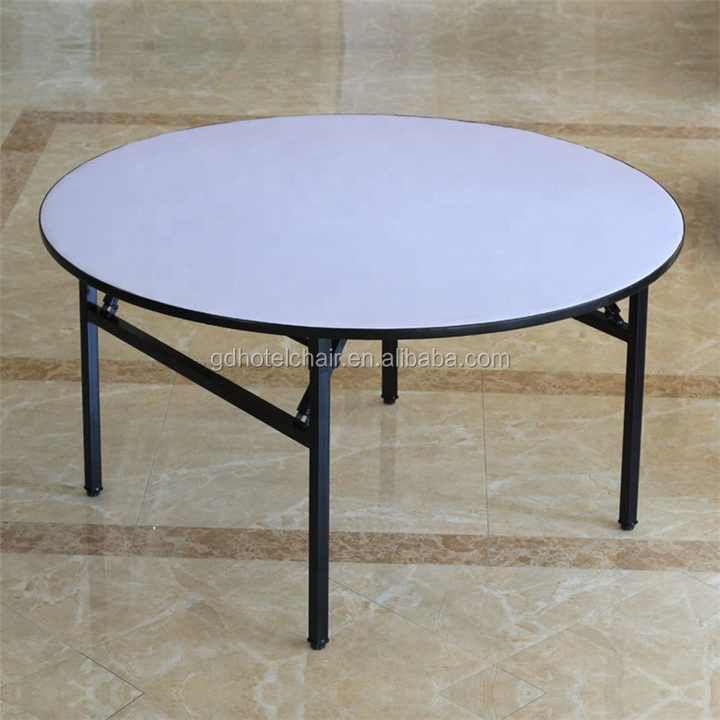 Foldable Round Table - Ideal for Wedding Banquet Events