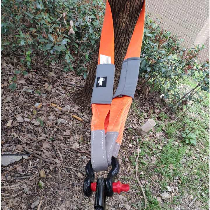 ARCTICSUN Orange Heavy Duty Polyester Car Tow Cable 6m*7.5cm 12T ...