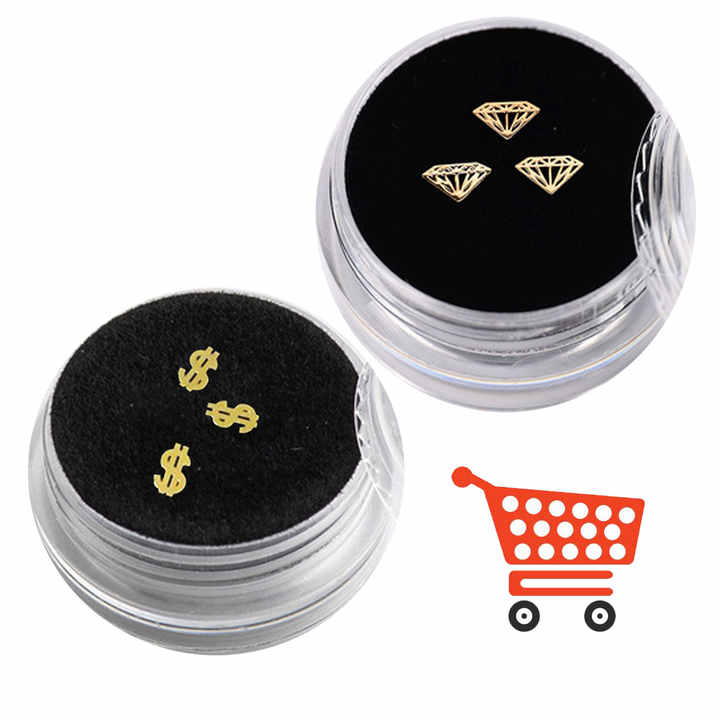 Tooth Gem Kit - 18K Gold Plated Teeth Jewelry Decorations