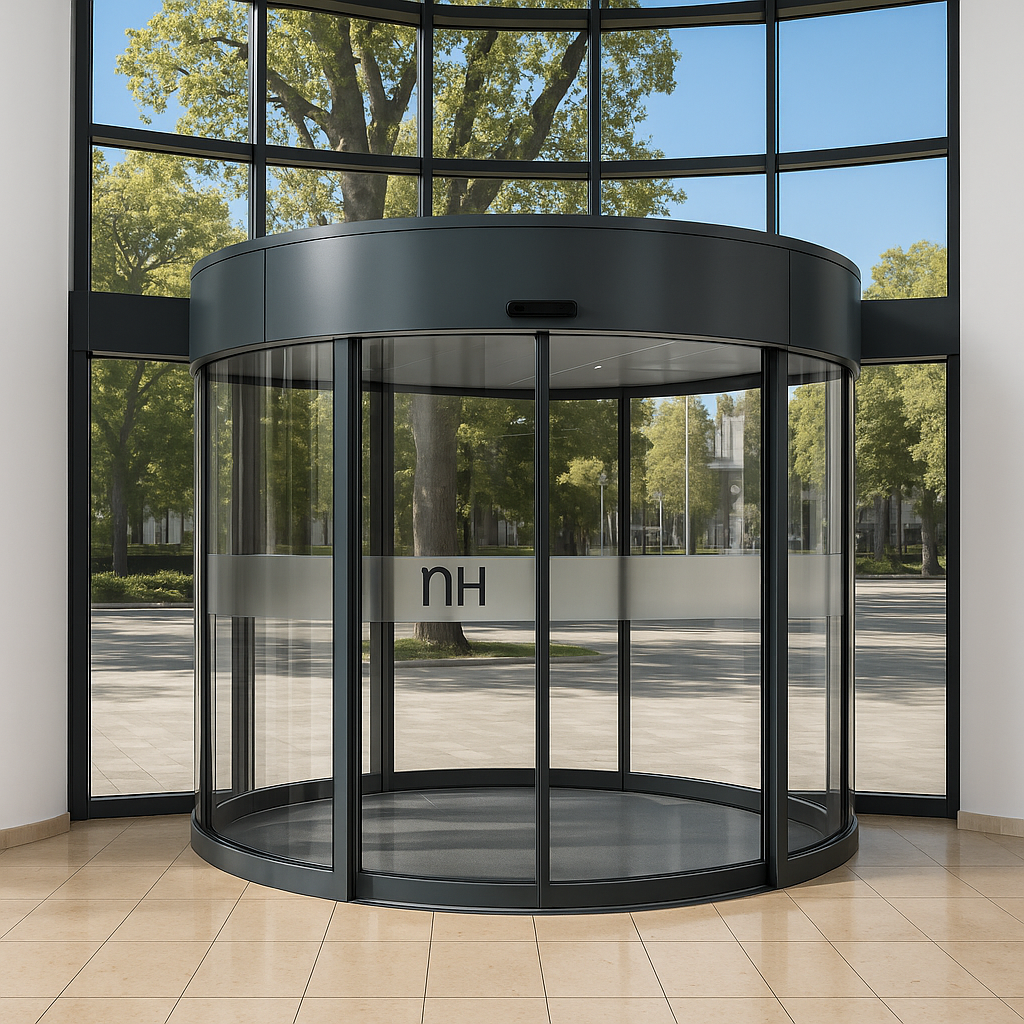 Curved Automatic Sliding Door Machines - Precision & Efficiency