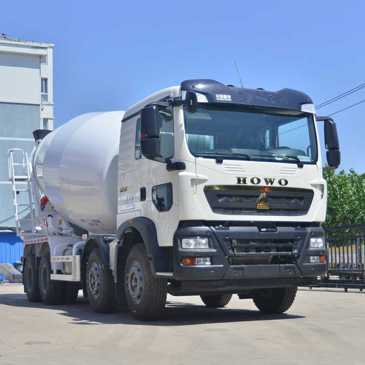 HOWO TX Concrete Mixer Truck - 12 Cubic Meters Capacity