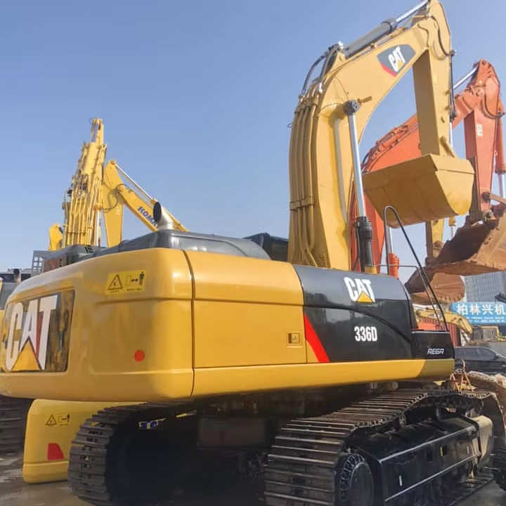 Original 36 Tons Large Used Construction Machinery CAT336 Excavator ...
