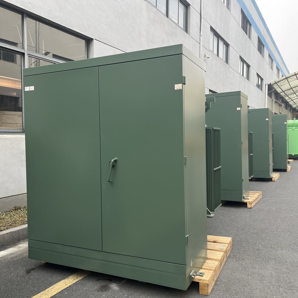 ANSI / IEEE Three-Phase Pad Mounted Copper Transformer 35kv/33kv 2 Mva ...