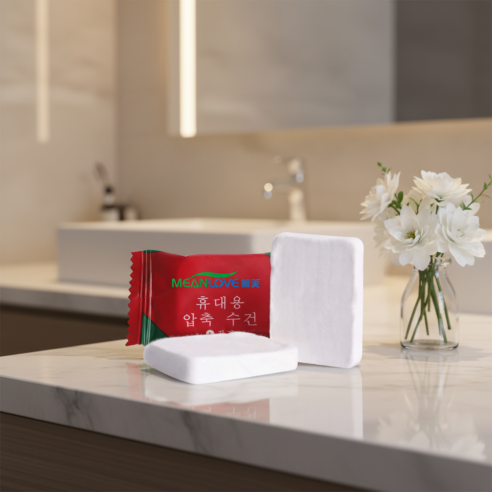 Compressed Magic Custom Face Tissue Capsule Towel for Travel Use ...