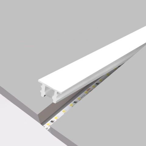 Anodized Aluminium Ceiling LED Linear Light Trim Profile
