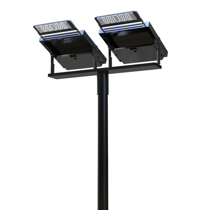 Split Solar Billboard Light Linear Sign Outdoor Solar Flood Light ...