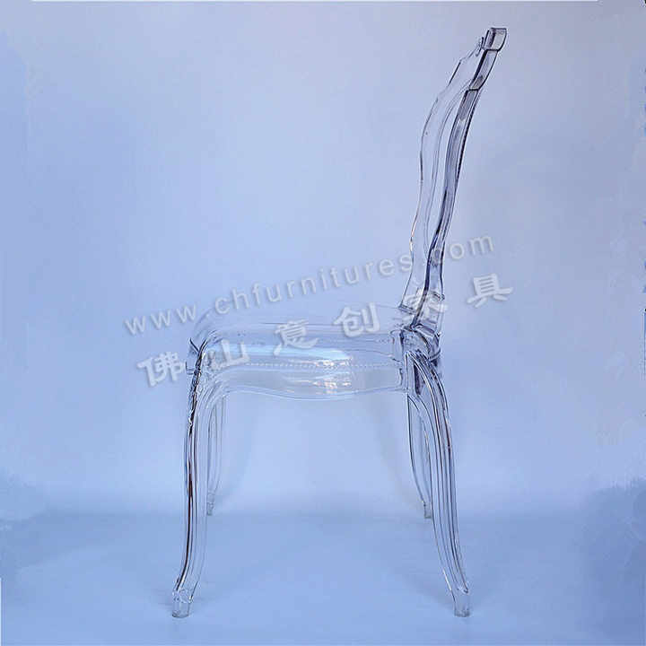Stackable Ghost Chairs - Transparent Resin Polycarbonate