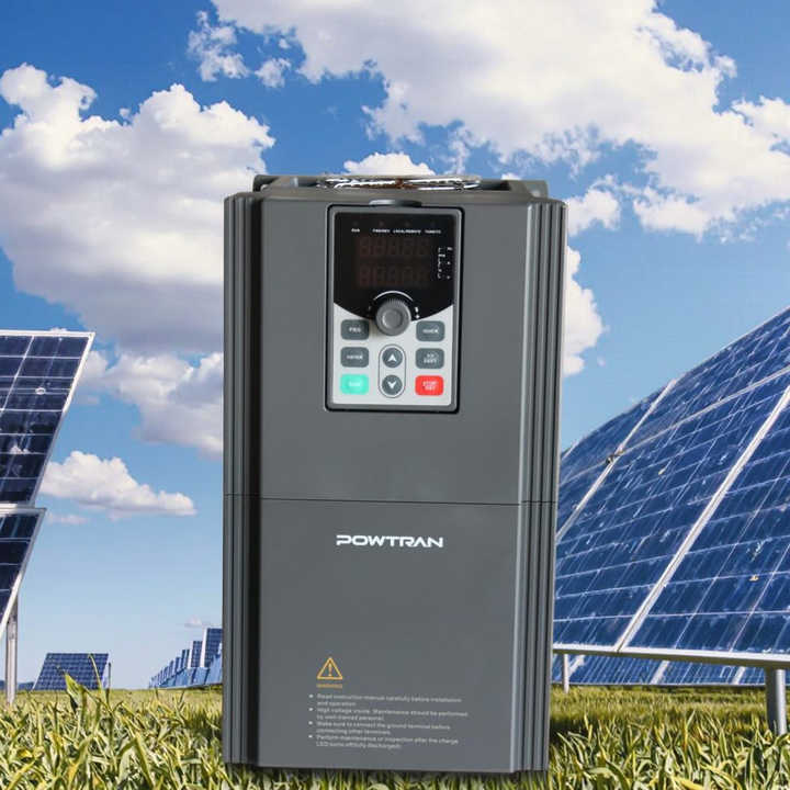 POWTRAN Solar Pump Inverter Off-grid VFD MPPT 0.75-400kw Frequency ...