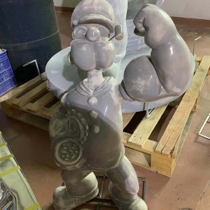 Life Size Fiberglass Giant Statue - Decorative Ornament