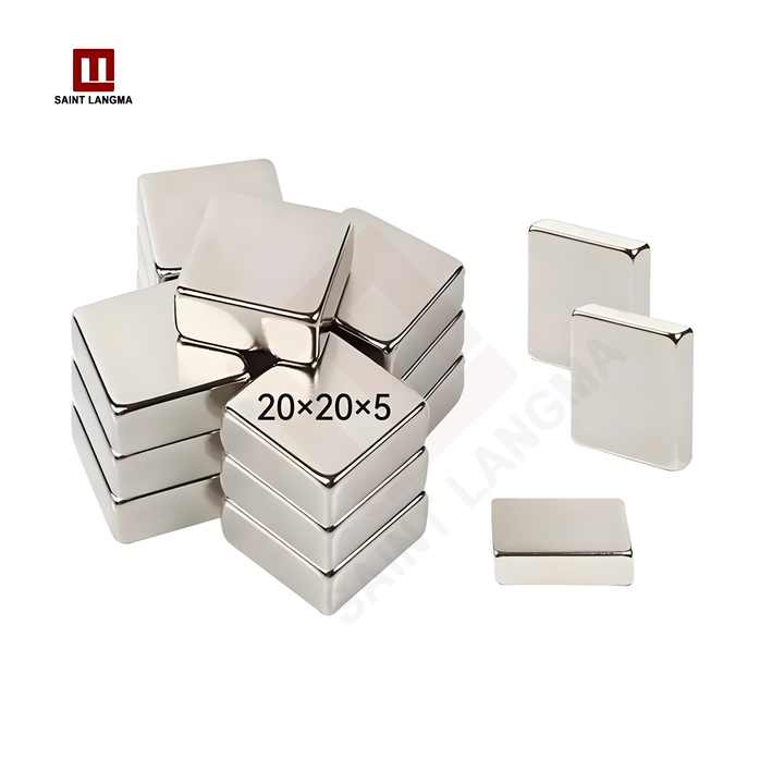 SLM Thin Magnet Sheets (10mm-50mm) - Flat Rectangular Neodymium Magnets ...