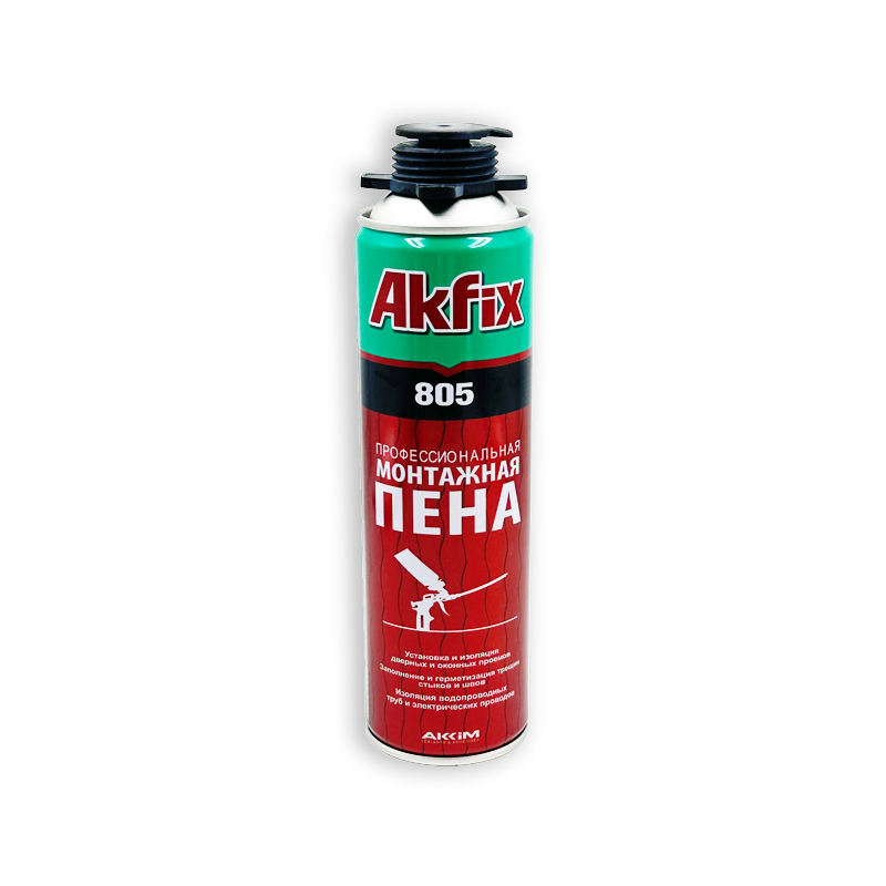 Akfix 850g White PU Foam Spray Cost-Saving Large Foaming Sealant Adhesive for Engineering UV ...