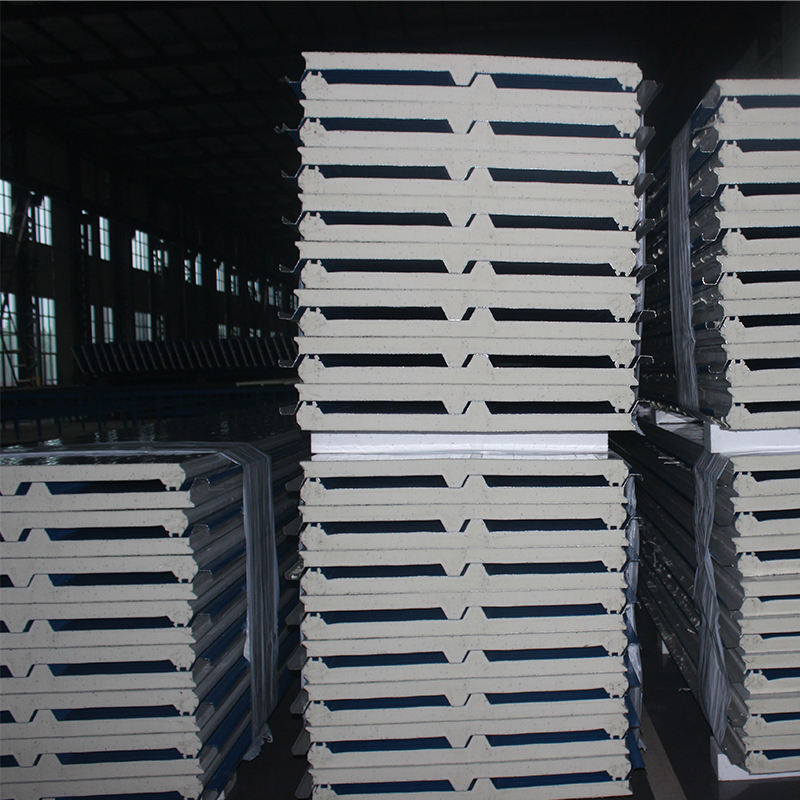 Colorful PU Roof Sandwich Panel Decorative & Functional for Residential ...