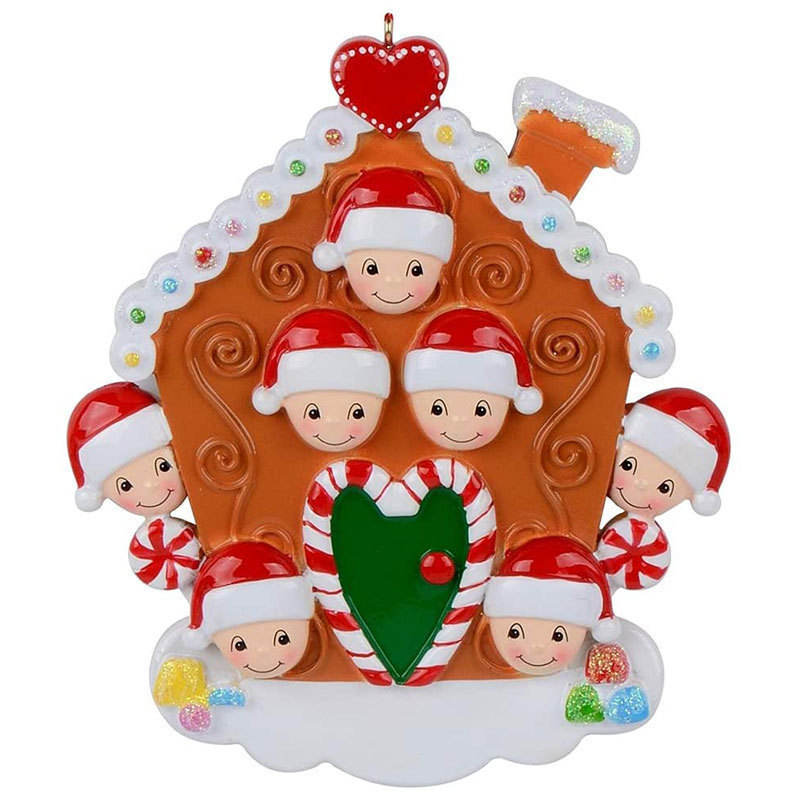 Zibi Cross-Border 2025 House Friends Chimney Christmas Diy Resin ...