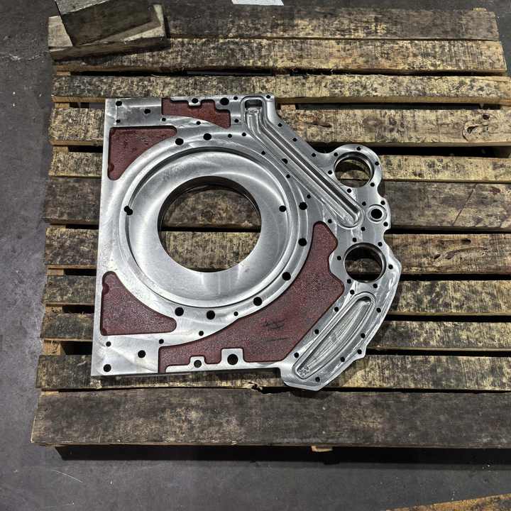 Flywheel Housing and Front Cover, 3D Printed Sand Molds Castings, Metal ...
