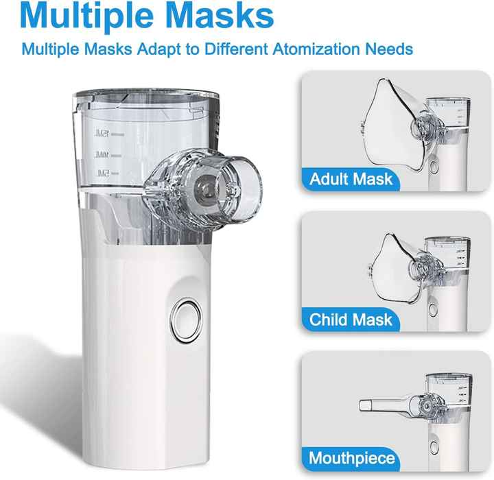 Booming 2025 New Model Portable Nebulizer Mesh Nebulizer for Breathing ...