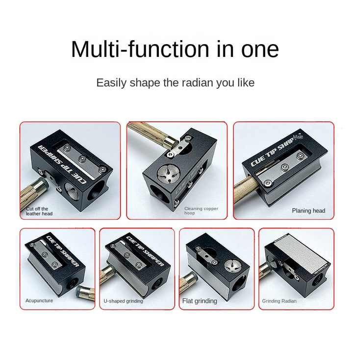 7-in-1 Billiards Club Head Repair Tool for Sale Snooker Club Head ...