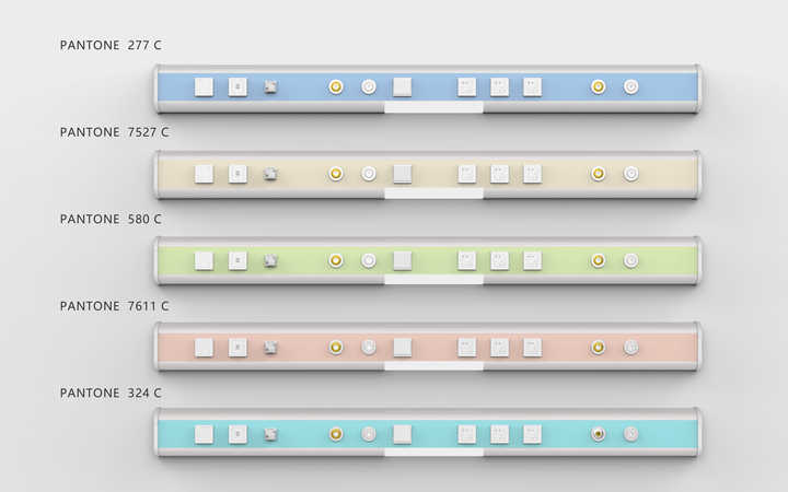 Customizable White Horizontal Medical Head Hospital Bed Unit Metal ...