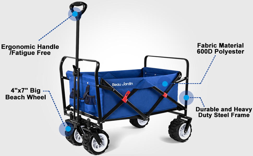 Camping folding all-terrain practical ATV outdoor camper four-wheeled ...