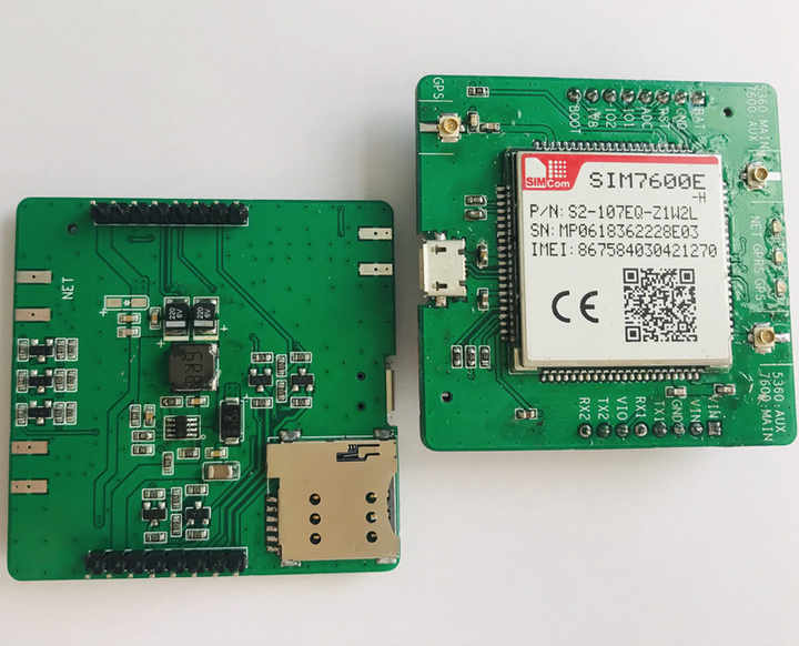 SIM7600E-H LTE Cat-4 GSM GPRS GNSS Development Board for Raspberry Pi ...