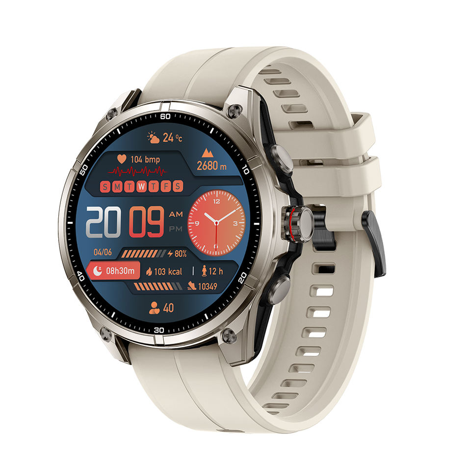 FT66 1.43-Inch AMOLED Smart Watch – Waterproof GPS Sports Smartwatch ...