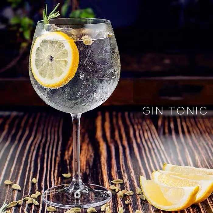 Giant 18oz Gin Tonic Stem Crystal Wine Glass - Perfect Gift