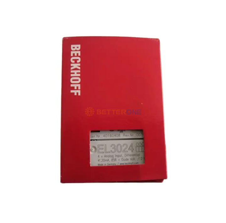 100% Original Beckhoff El3024 | Ethercat Terminal Module,4-channel Analog Input Quality ...