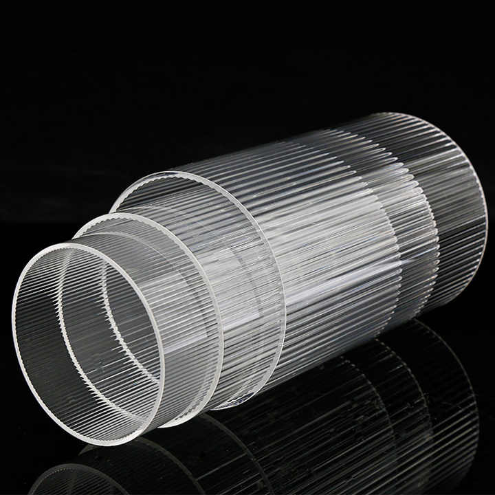Transparent Thick Plexiglass Pipe - Clear Acrylic Tube