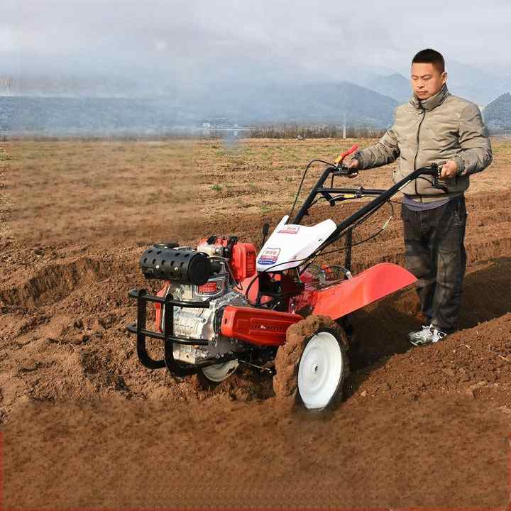 Power king Tiller Mini Power Tiller Cultivator Hand Power Tiller ...