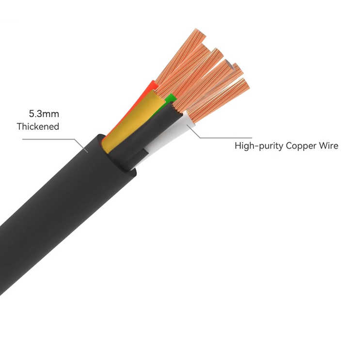 Bambu Lab X1/P1 Series AMS HUB 6-Pin Extension Cable Durable Flexible ...