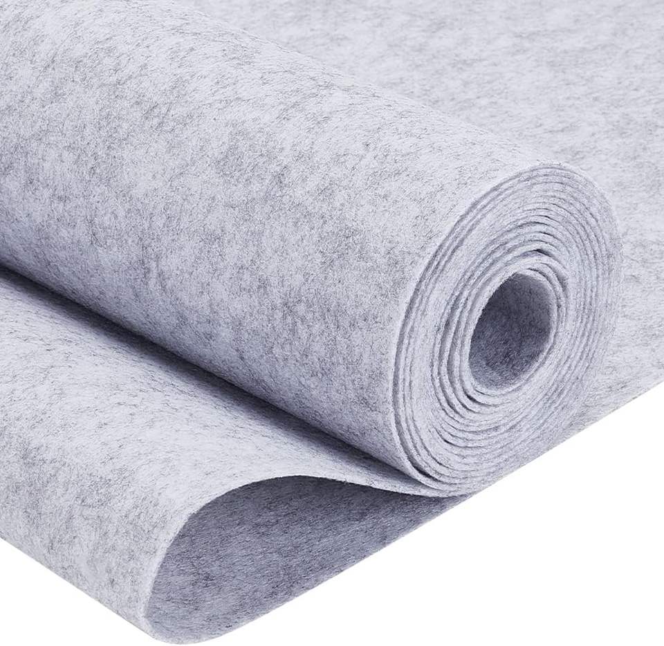 RPET Felt Fabric GRS Manufacturer Colored Soft Needle-punched Fabric ...