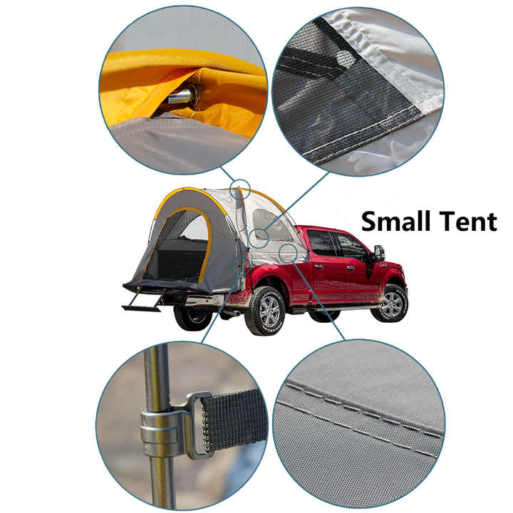 Pickup Truck Bed Tent Full-Size Crate Pick up Car Roof Top Tents ...