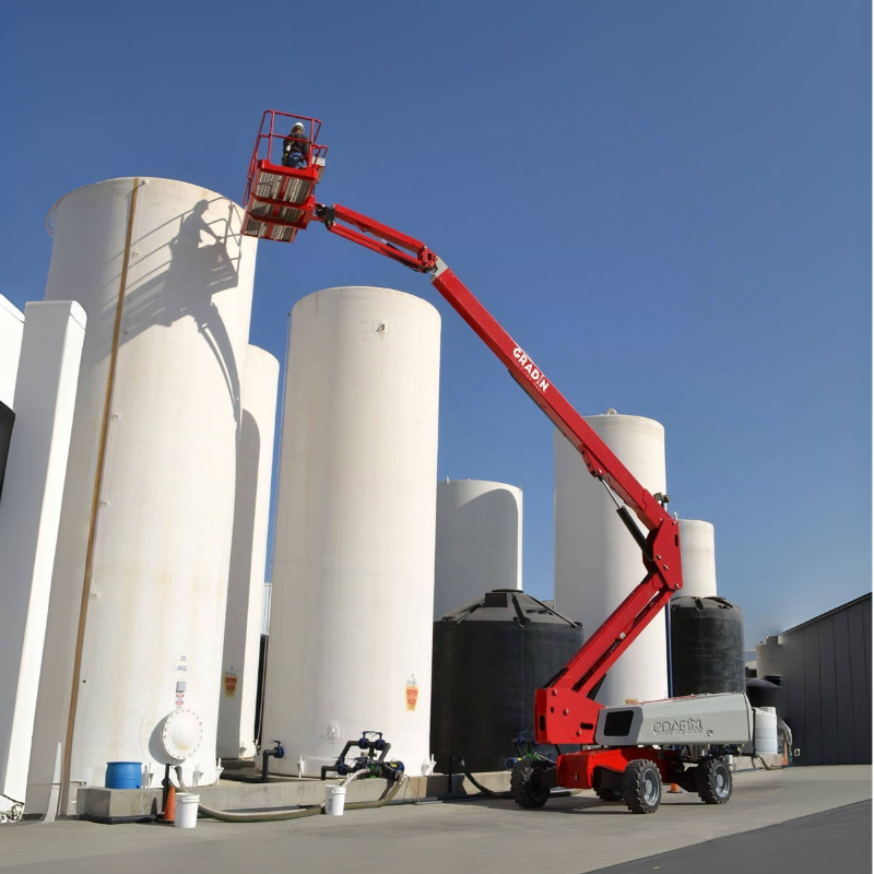 Boost Efficiency with Reliable articulated manlift nacelle work ...