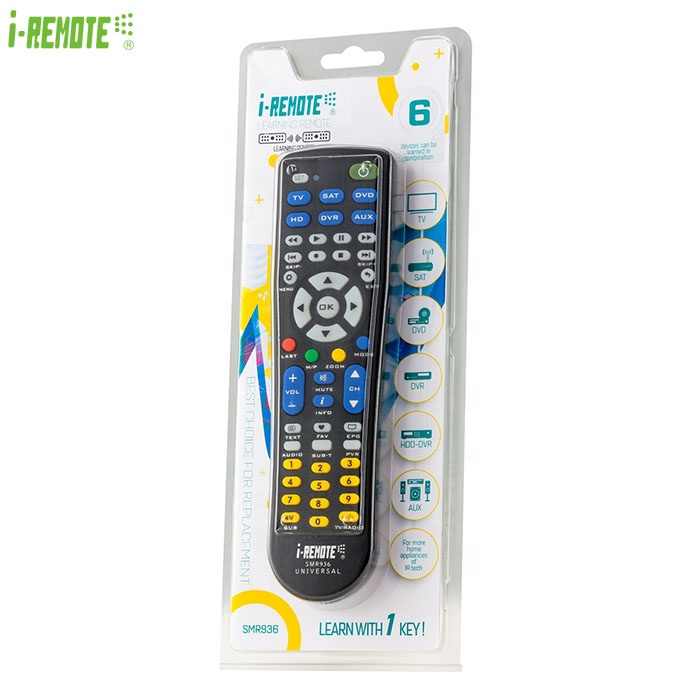 Chunghop I-REMOTE SMR936 - Smart 6 Device Universal Control