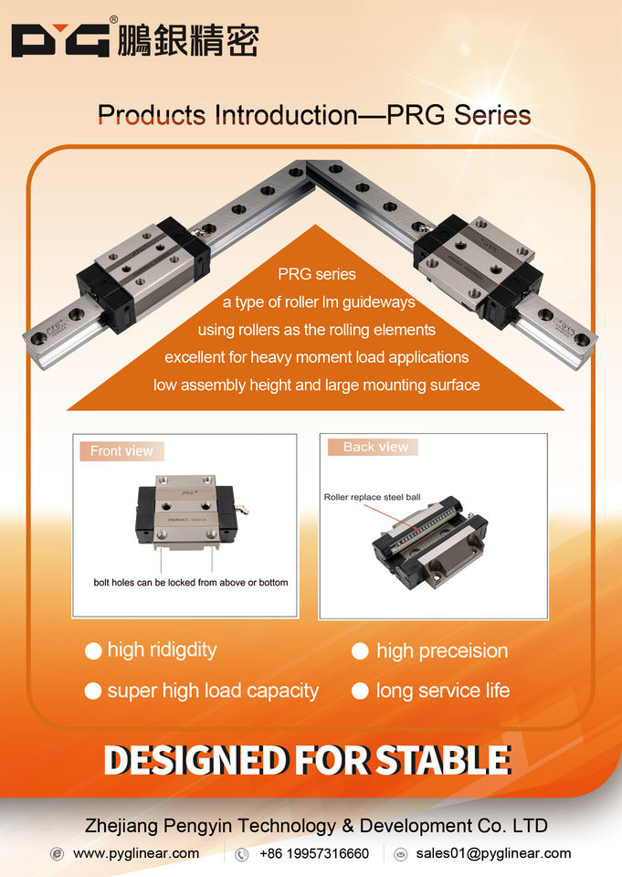 S55C High Precision H/P Class Roller Linear Guides RG45 RG55 RG65 Linear Guide Rail 1000mm ...