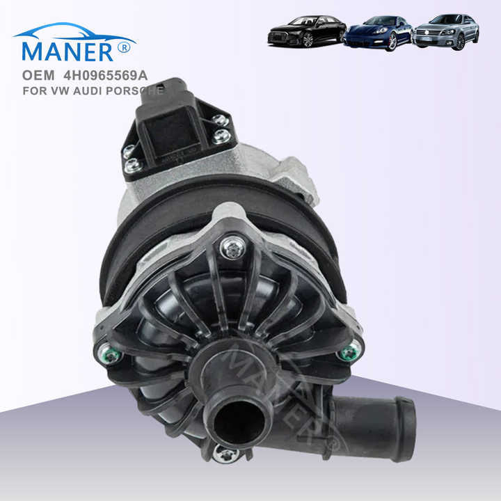 MANER Auxiliary Cooling Water Pump 4H0965567 4H0965569A 4H0965569 4H0965567A for VW AUDI A4 A5 ...