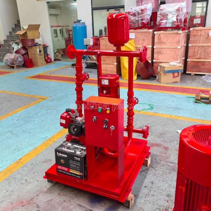 EDJ Diesel Engine Fire Hydrant Fire Fighting Water Pump Set Manufacture ...