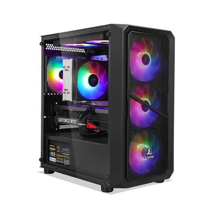 Jieshuo Brand New Desktop Computer Pc Industrial Desktop Cpu Factory ...