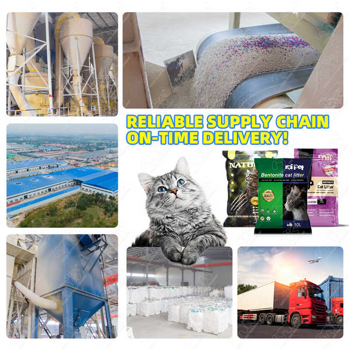 ODM/OEM Wholesale Colour Granule 100% Natural Mineral High Absorbency ...