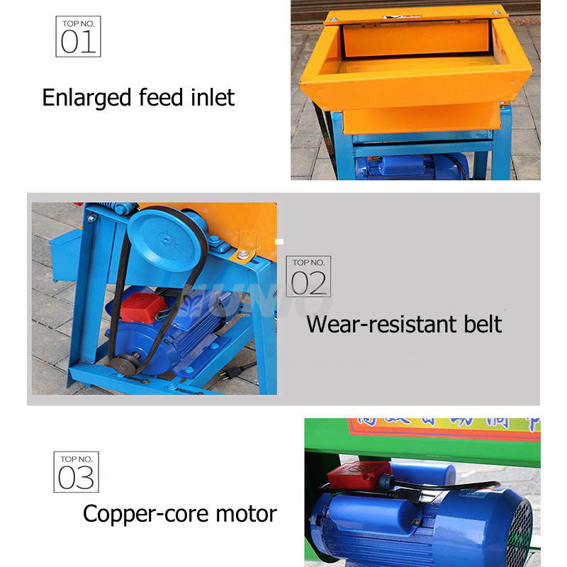 Manual Corn Sheller Shelling Machine Removing Corn Cob Seed Separator ...