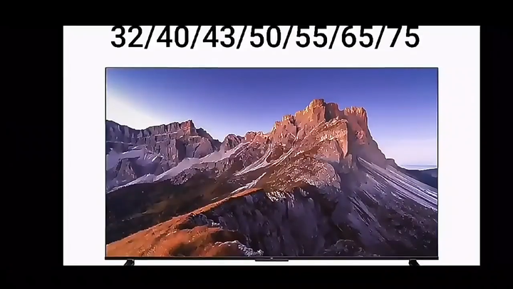 Smart Television - 50 Inch Frameless LED TV 4K Ultra HD