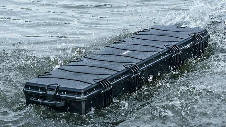 GLARY Heavy Duty Tactical Gun Case Box IP67 Waterproof