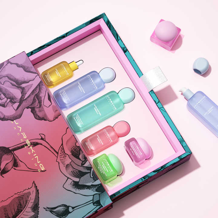 Customizable Glass Skincare Packaging - Luxury & Flexibility